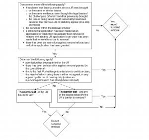 Judicial reviews and preventing forced removal – Right to Remain